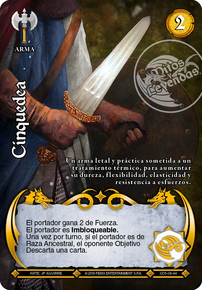 Cinquedea (SD5) | Wiki Mitos y Leyendas | Fandom
