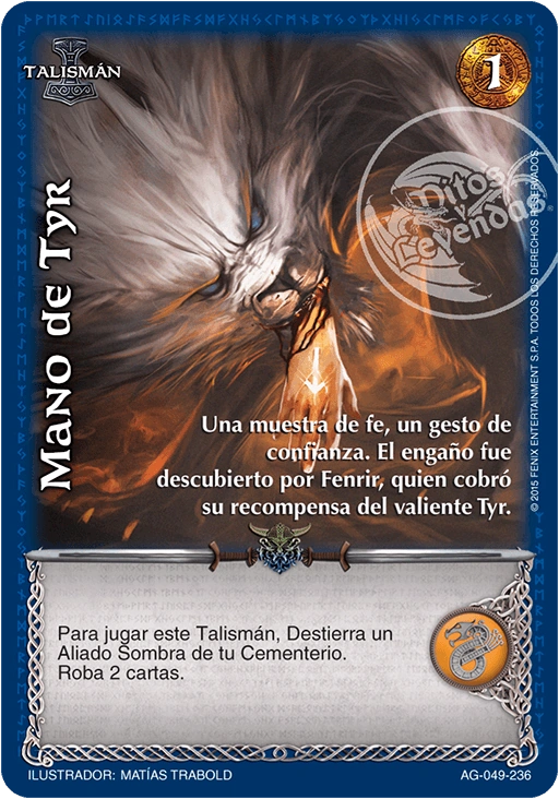 Mano de Tyr | Wiki Mitos y Leyendas | Fandom