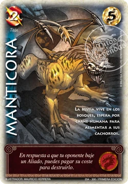 Manticora | Wiki Mitos y Leyendas | Fandom