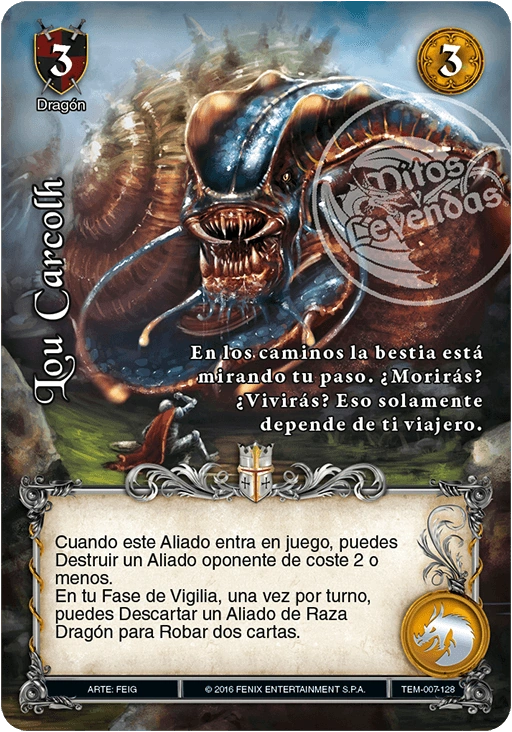 Lou Carcolh | Wiki Mitos y Leyendas | Fandom