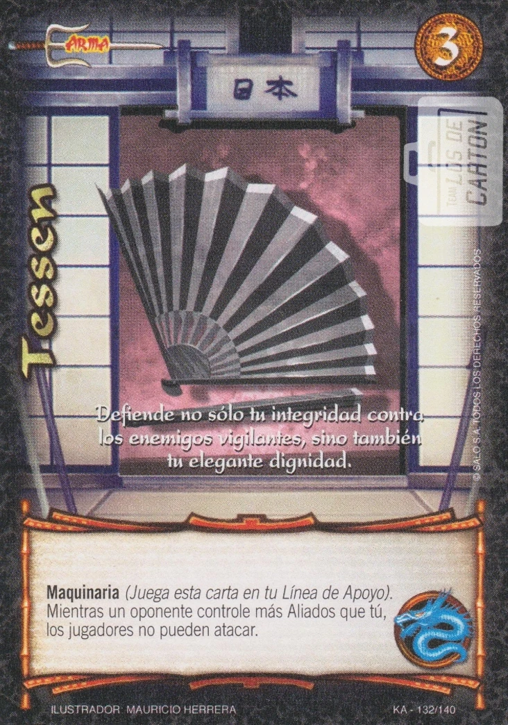 Tessen | Wiki Mitos y Leyendas | Fandom