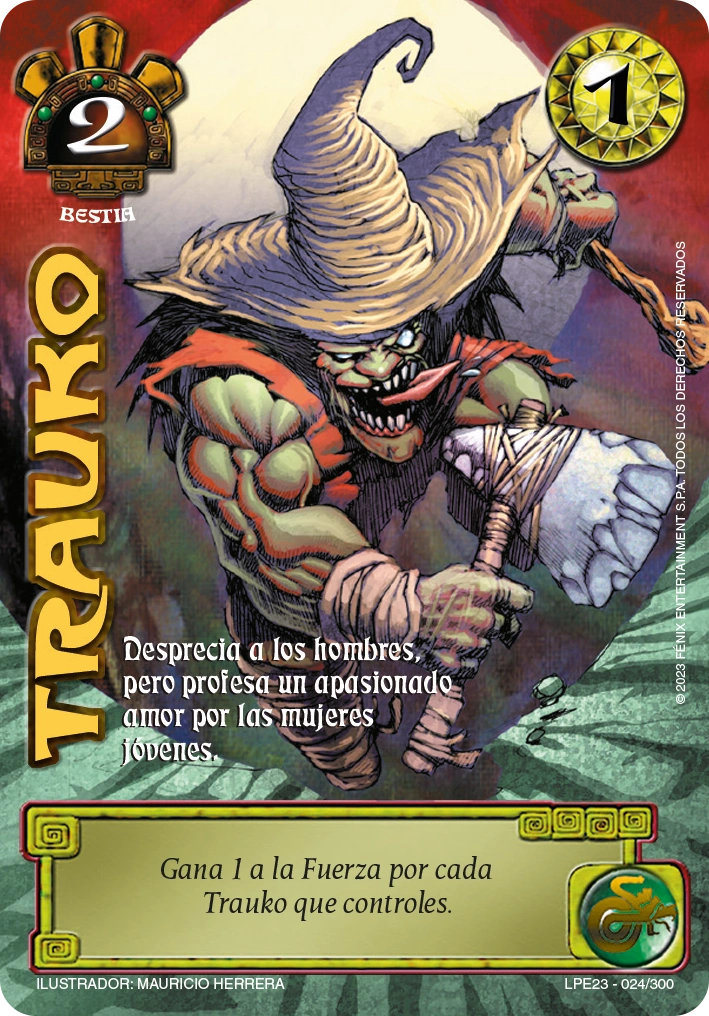 Trauko (LPE23) | Wiki Mitos y Leyendas | Fandom