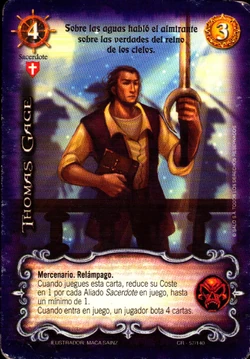 Thomas Gage | Wiki Mitos y Leyendas | Fandom