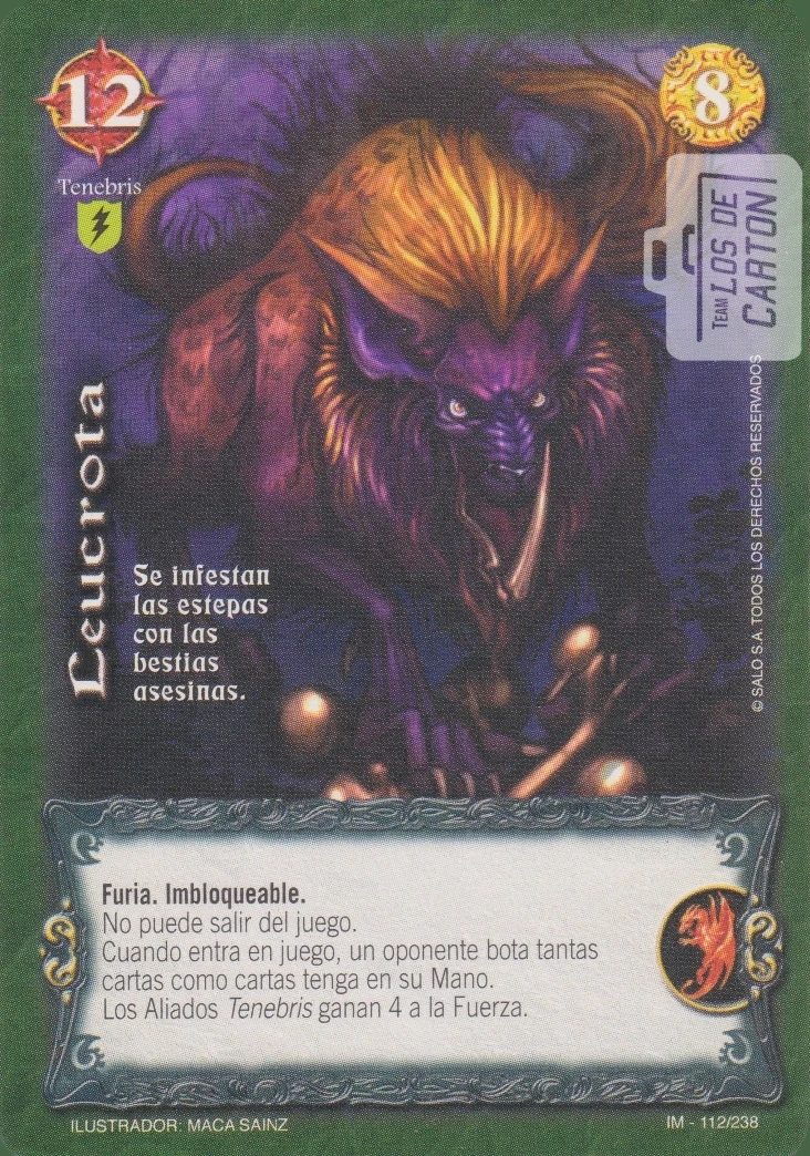 Leucrota (IM) | Wiki Mitos y Leyendas | Fandom