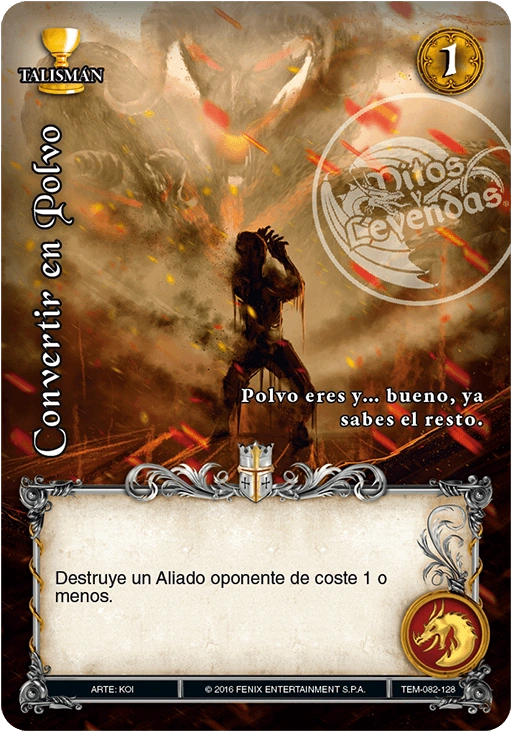Convertir en Polvo | Wiki Mitos y Leyendas | Fandom