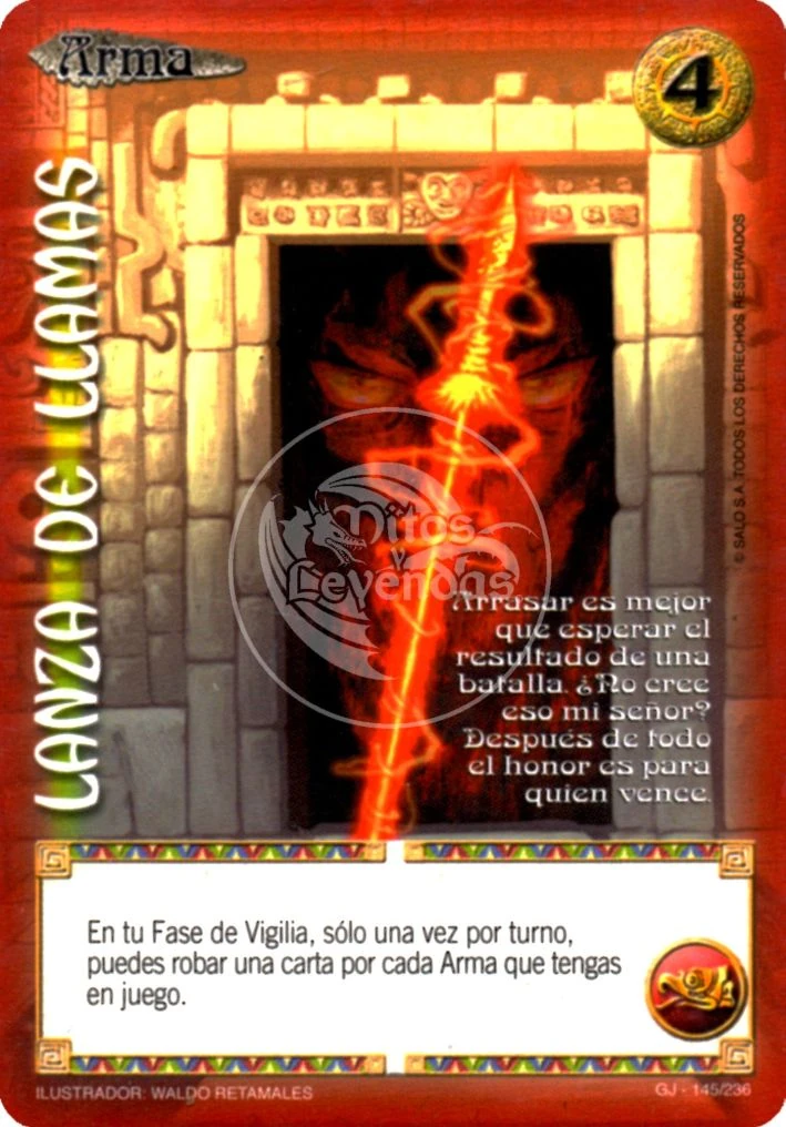 Lanza de Llamas | Wiki Mitos y Leyendas | Fandom