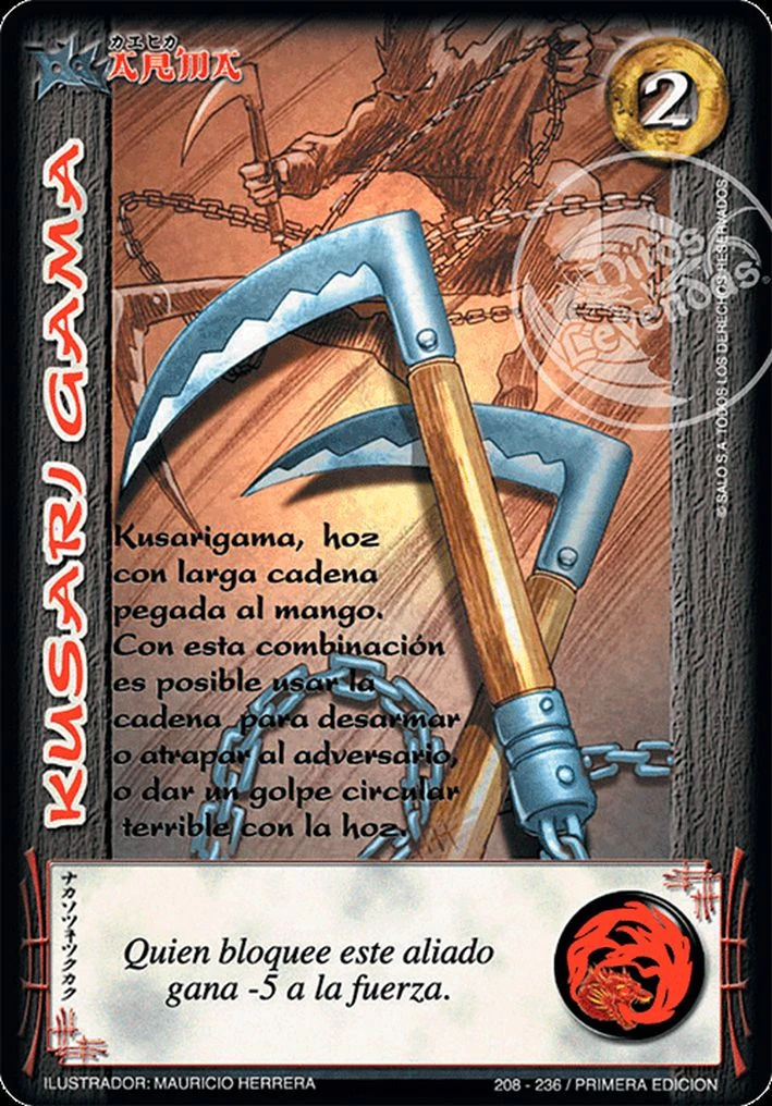 Kusari Gama | Wiki Mitos y Leyendas | Fandom
