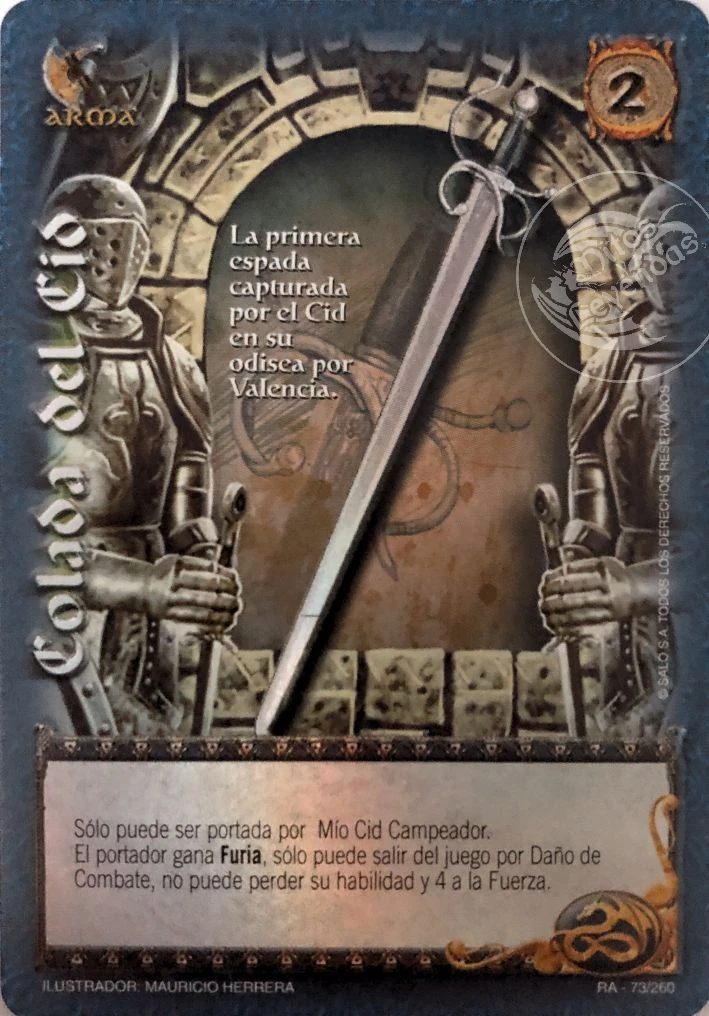 Colada del Cid | Wiki Mitos y Leyendas | Fandom