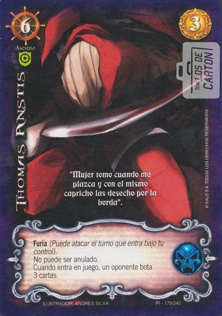 Thomas Anstis | Wiki Mitos y Leyendas | Fandom