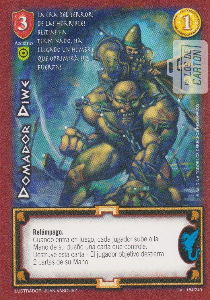 Domador Diwe | Wiki Mitos y Leyendas | Fandom