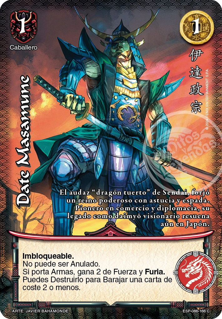 Date Masamune (ESP) | Wiki Mitos y Leyendas | Fandom