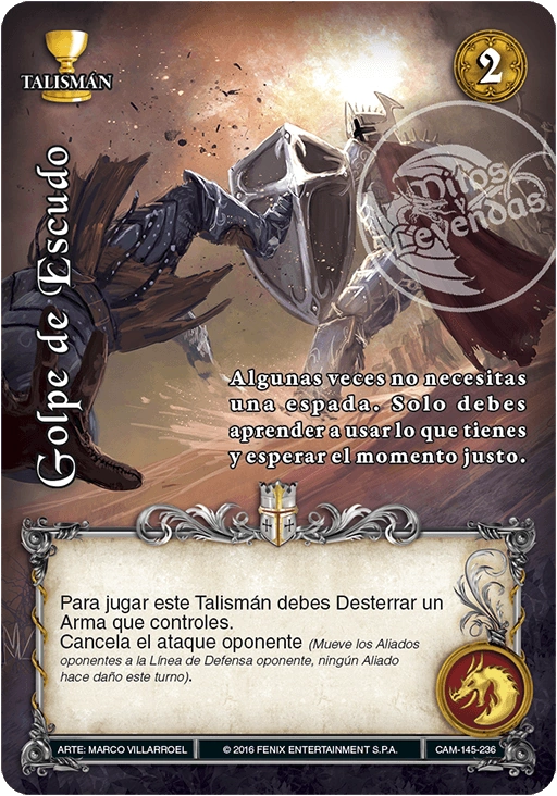 Golpe de Escudo | Wiki Mitos y Leyendas | Fandom