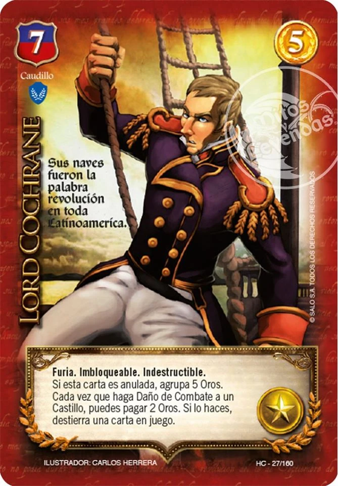 Lord Cochrane | Wiki Mitos y Leyendas | Fandom