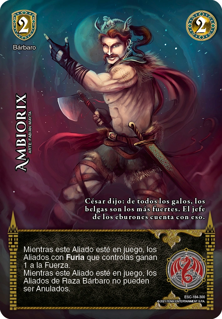 Ambiorix (ESC) | Wiki Mitos y Leyendas | Fandom