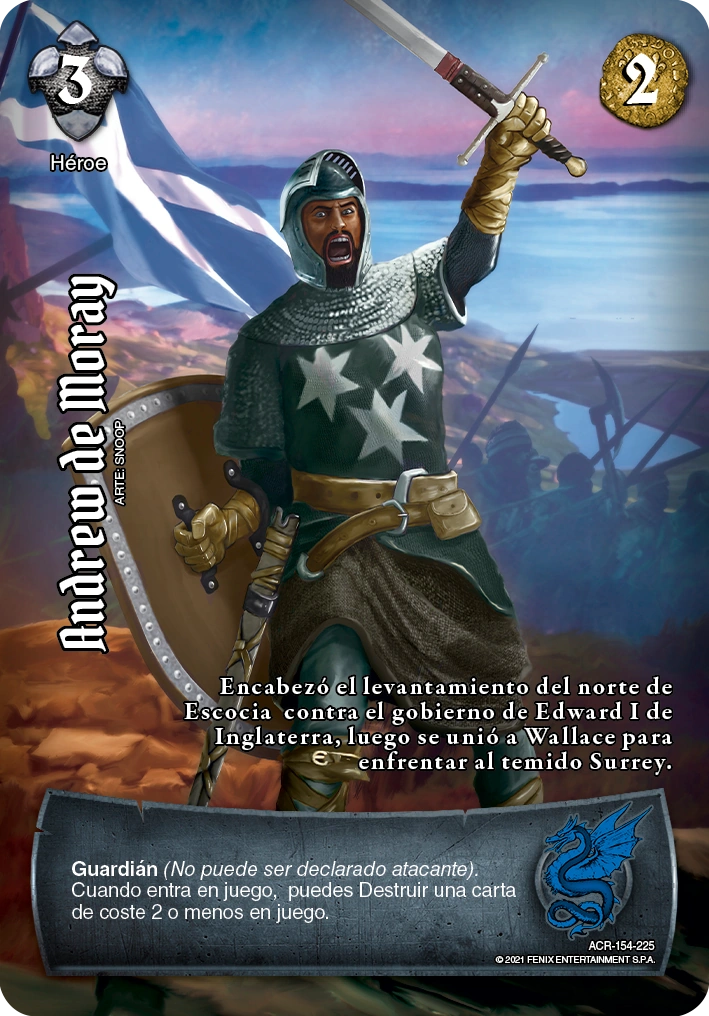 Andrew de Moray | Wiki Mitos y Leyendas | Fandom