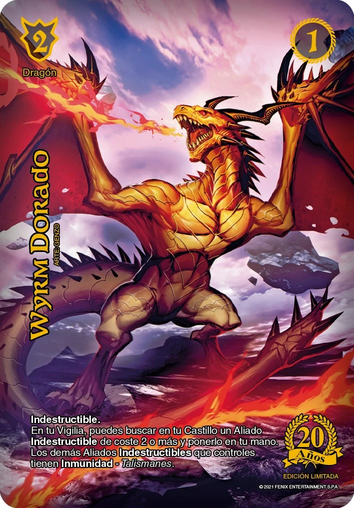 Wyrm Dorado (20 Años) | Wiki Mitos y Leyendas | Fandom