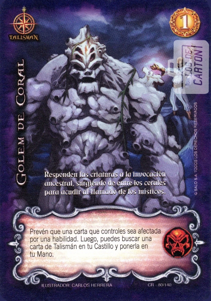 Golem de coral | Wiki Mitos y Leyendas | Fandom