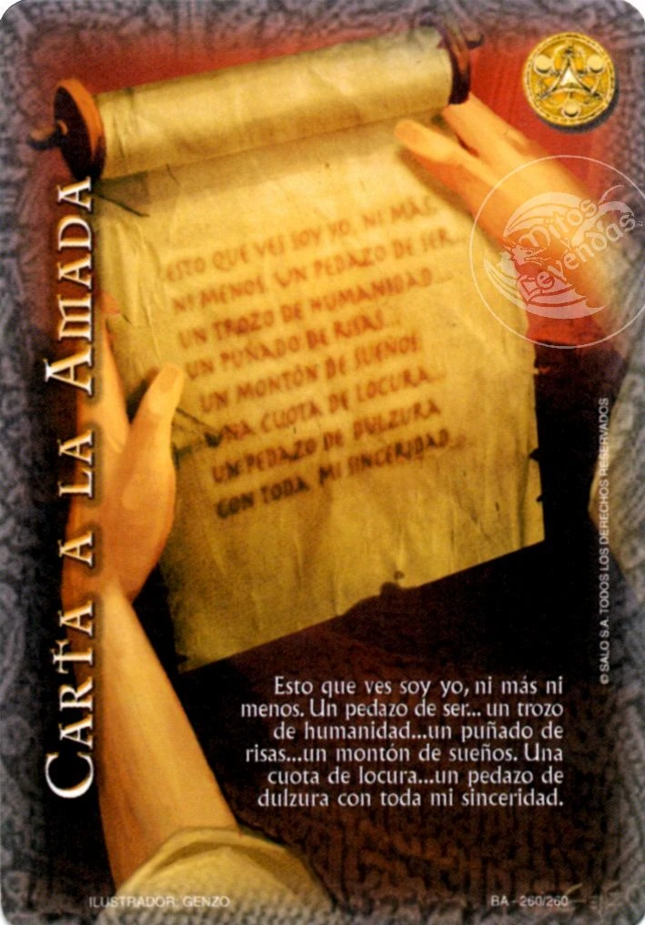 Carta a la Amada | Wiki Mitos y Leyendas | Fandom