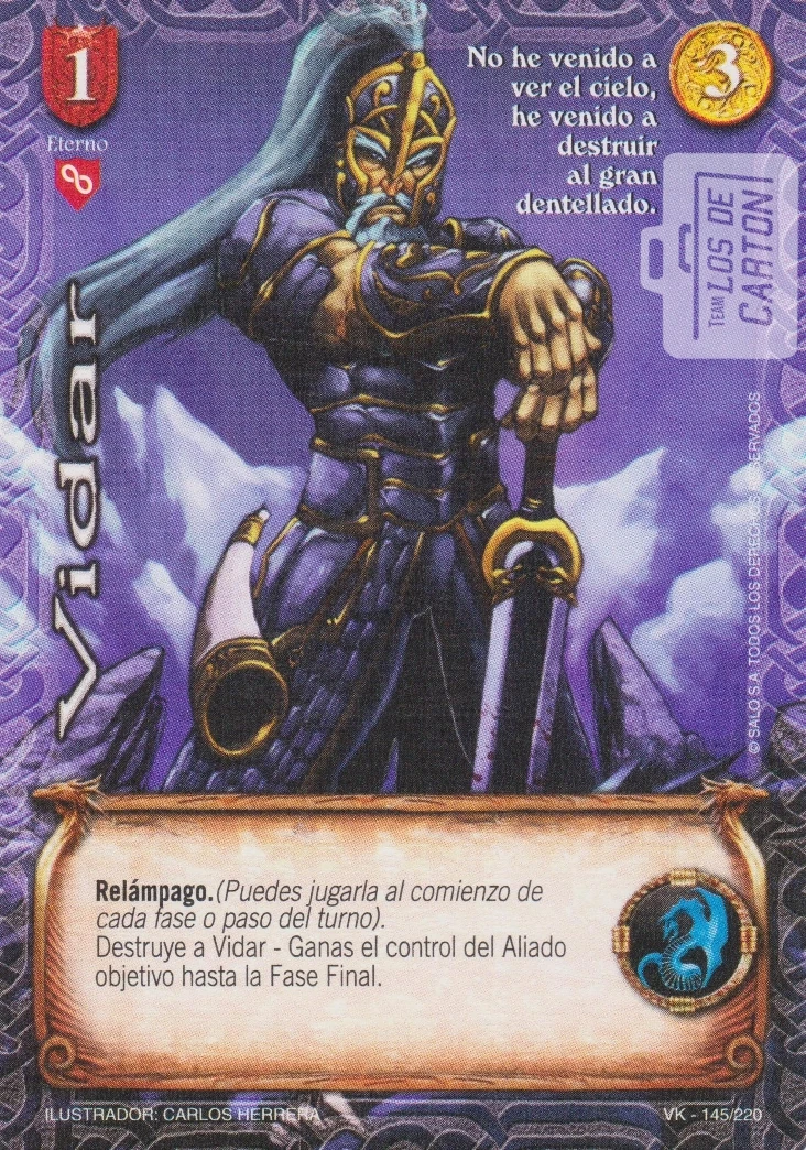 Vidar (VK) | Wiki Mitos y Leyendas | Fandom