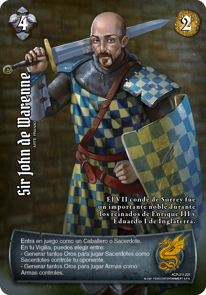 Sir John de Warenne | Wiki Mitos y Leyendas | Fandom