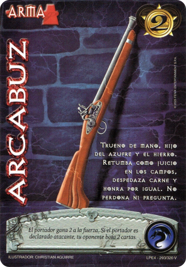 Arcabuz (LPE4) | Wiki Mitos y Leyendas | Fandom