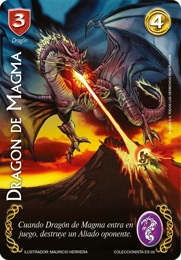 Dragón de Magma (Coleccionista ES) | Wiki Mitos y Leyendas | Fandom