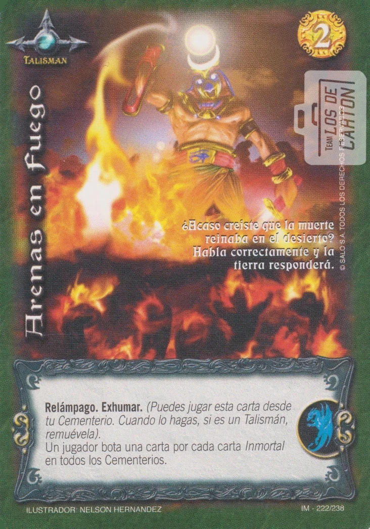 Arenas en Fuego (IM) | Wiki Mitos y Leyendas | Fandom