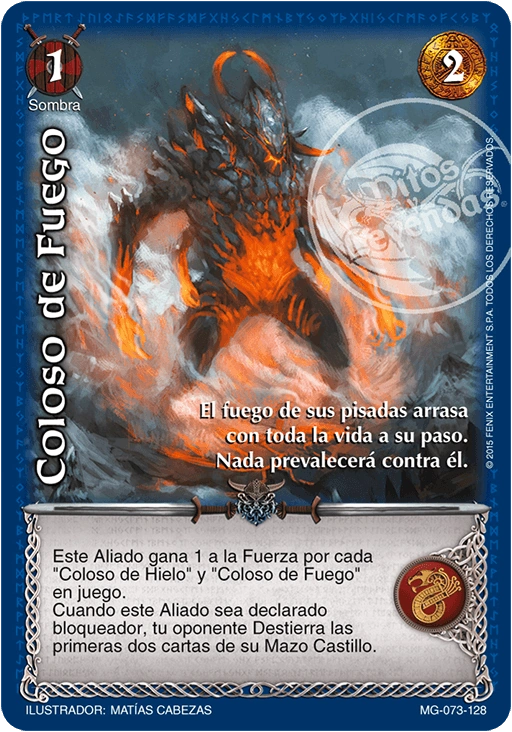 Coloso de Fuego | Wiki Mitos y Leyendas | Fandom