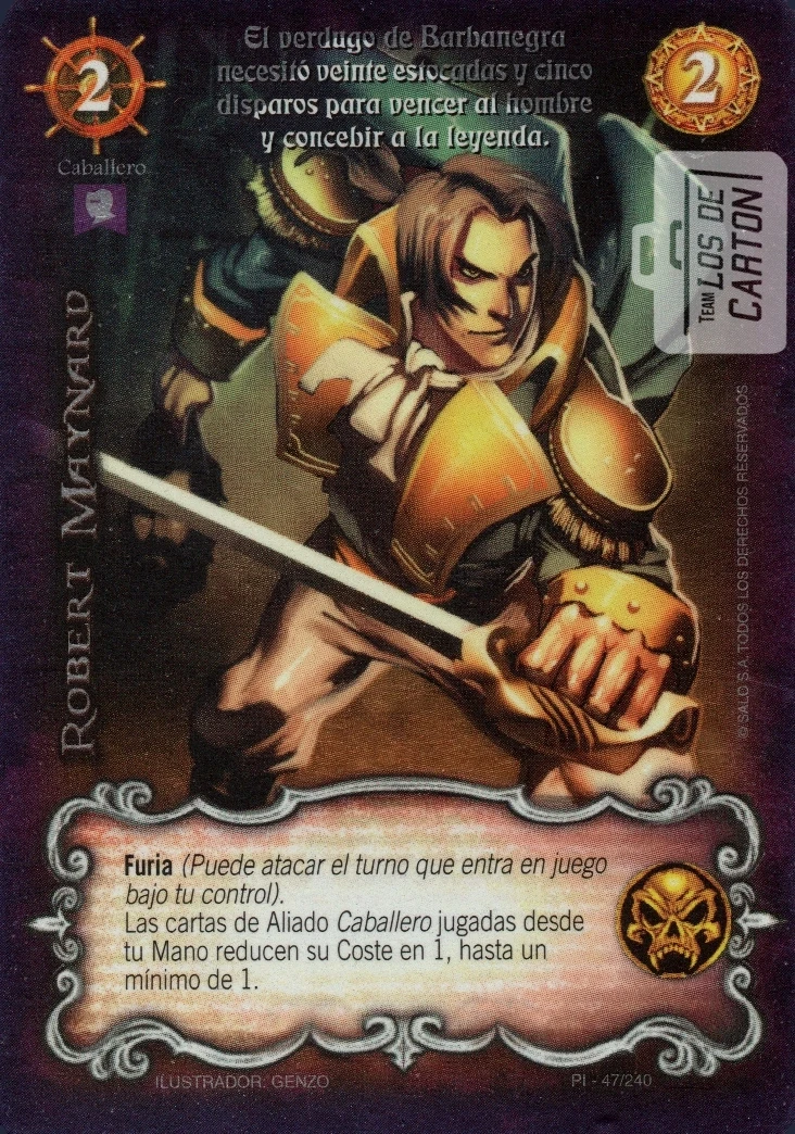 Robert Maynard | Wiki Mitos y Leyendas | Fandom