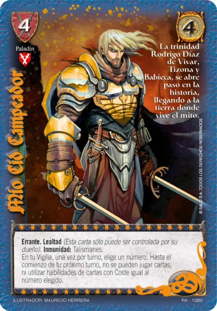 Mio Cid Campeador (Premium) | Wiki Mitos y Leyendas | Fandom