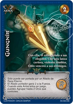 Gungnir (AG) | Wiki Mitos y Leyendas | Fandom