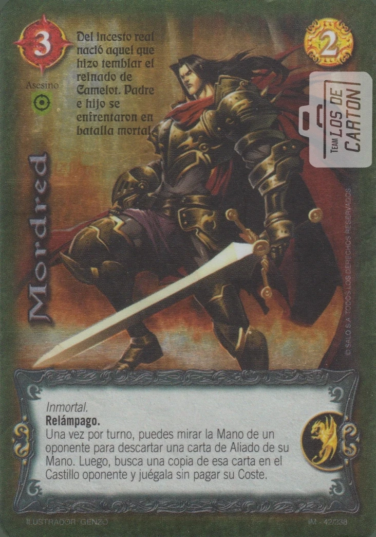 Mordred (IM) | Wiki Mitos y Leyendas | Fandom