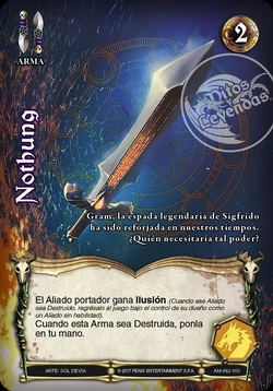 Nothung (AM) | Wiki Mitos y Leyendas | Fandom