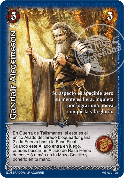 Gandalf Alfgeirsson | Wiki Mitos y Leyendas | Fandom