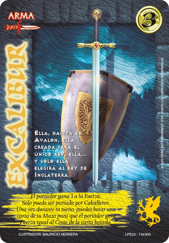 Excalibur (LPE23) | Wiki Mitos y Leyendas | Fandom