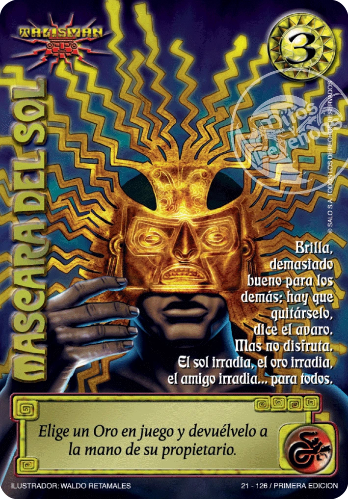 Máscara del Sol | Wiki Mitos y Leyendas | Fandom