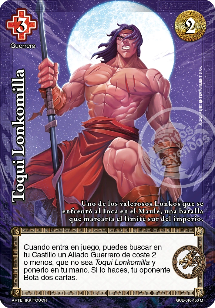 Toqui Lonkomilla (GUE) | Wiki Mitos y Leyendas | Fandom