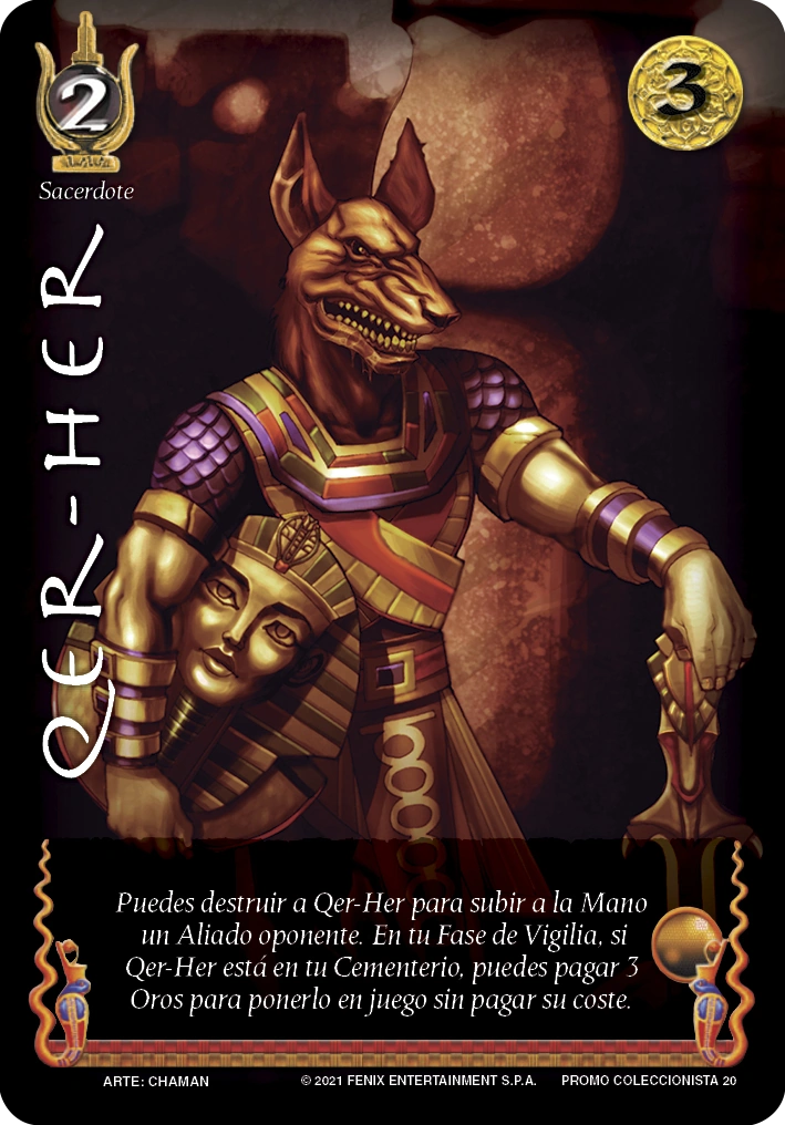 Qer-Her (Coleccionista) | Wiki Mitos y Leyendas | Fandom