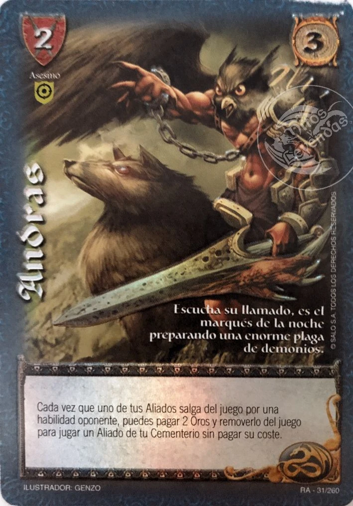 Andras | Wiki Mitos y Leyendas | Fandom