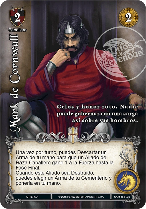 Mark de Cornwall | Wiki Mitos y Leyendas | Fandom