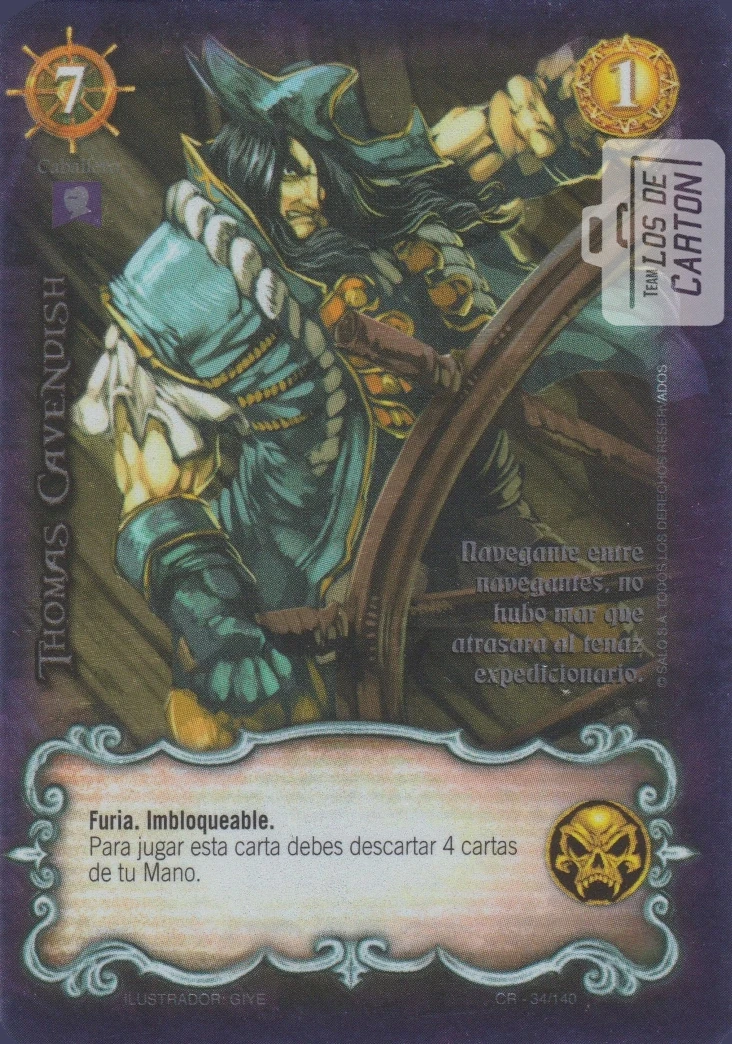 Thomas Cavendish | Wiki Mitos y Leyendas | Fandom