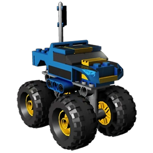 Blue monster racer Sticker | My Lego Network Wiki | Fandom