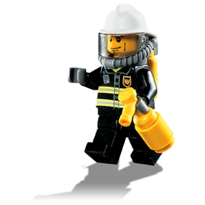 Firefighter Sticker | My Lego Network Wiki | Fandom