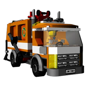 City recycle van Sticker | My Lego Network Wiki | Fandom