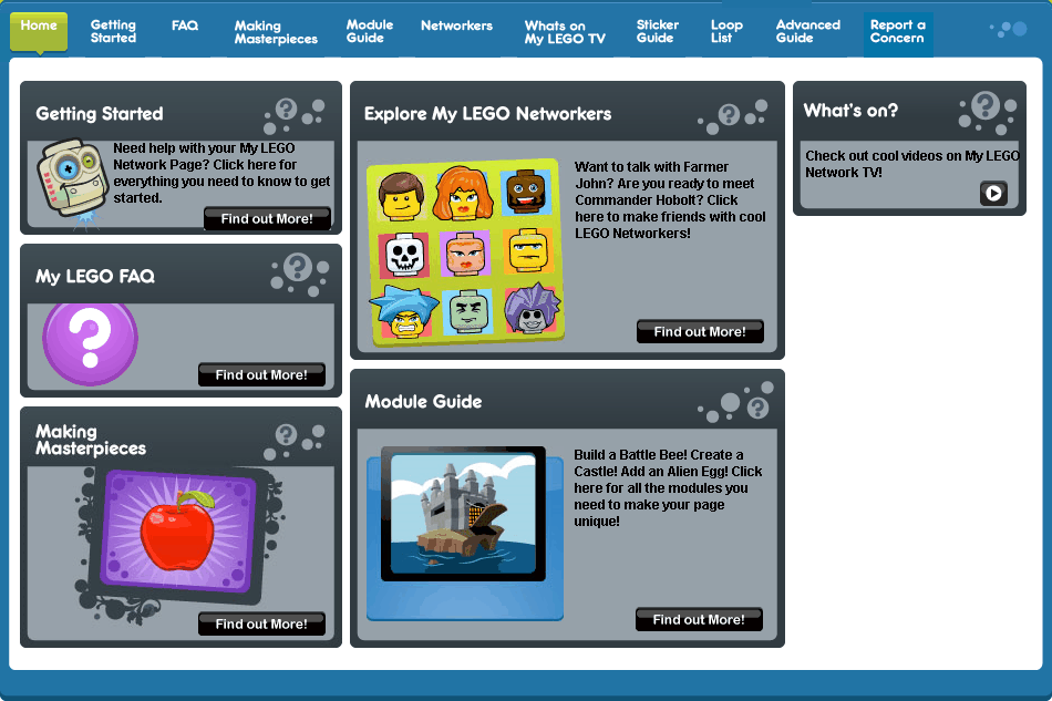 Help/Home | My Lego Network Wiki | Fandom