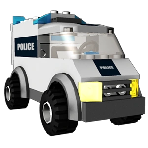 City police van Sticker | My Lego Network Wiki | Fandom