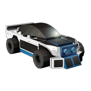 Blue white racer Sticker | My Lego Network Wiki | Fandom
