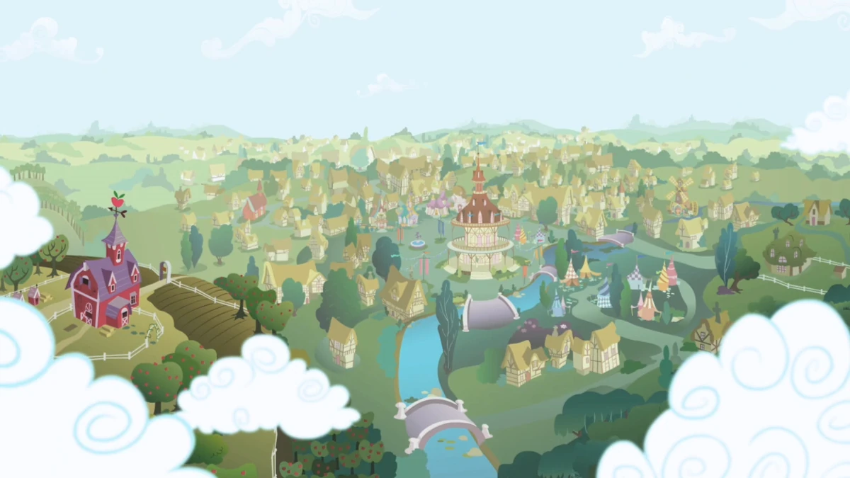 Poneyville | Wiki My Little Pony Les amies c'est magique | Fandom