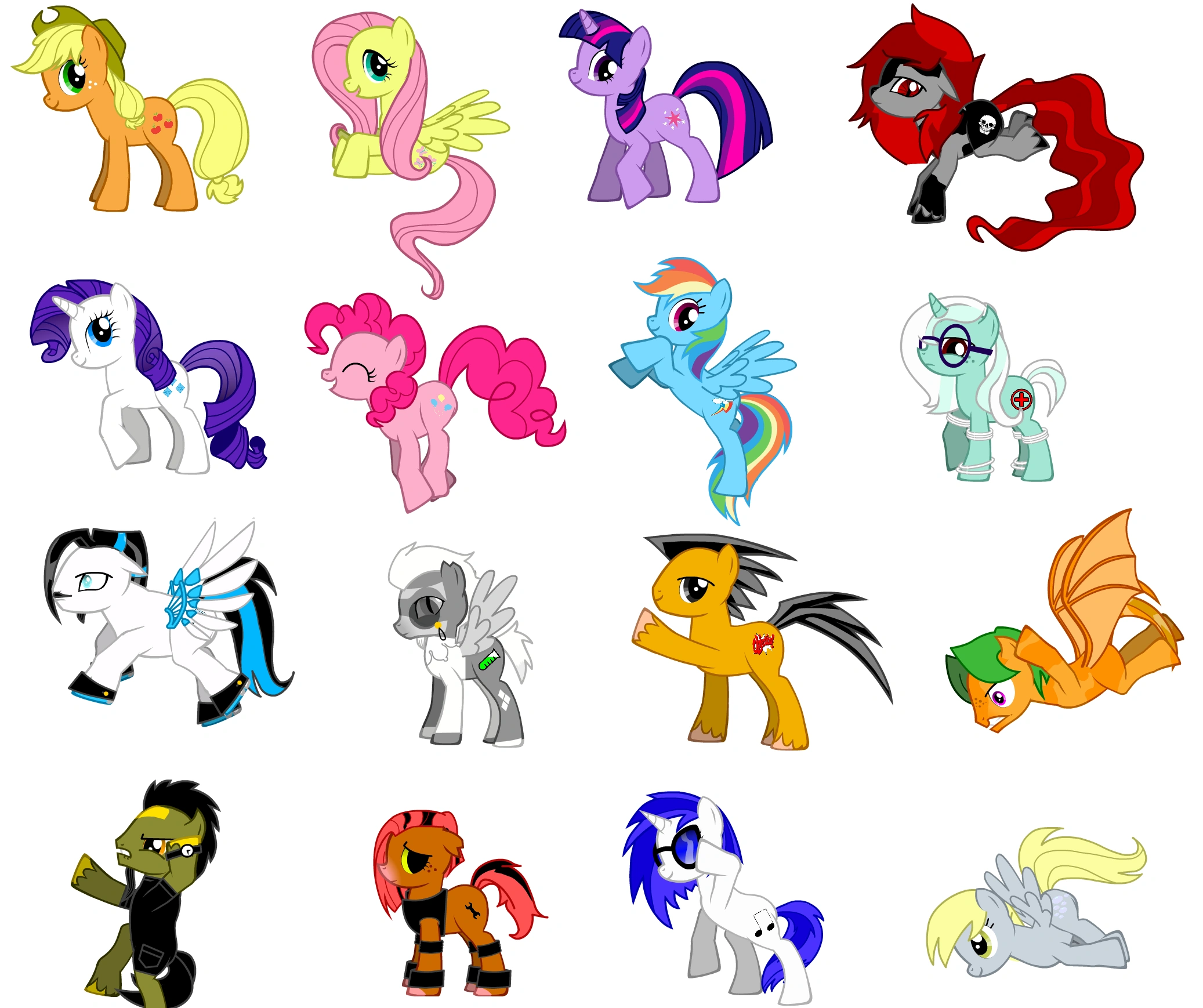 My Little Pony Main Characters Names