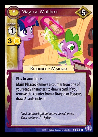 Magical Mailbox | My Little Pony Collectible Card Game Wiki | Fandom